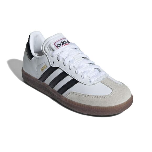 adidas | Shoes | Nwt Adidas Samba Indoor Sneaker Whiteblackgum 6 Us ...